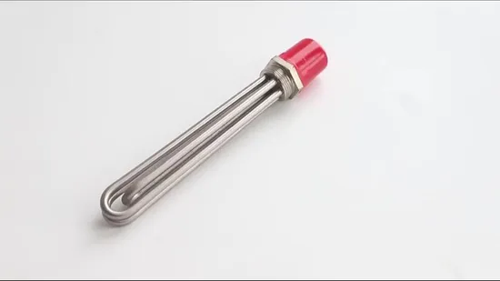 DN100 2.5kw Water Oil Gas Tubular Immersion Flanged Type Boiler ...